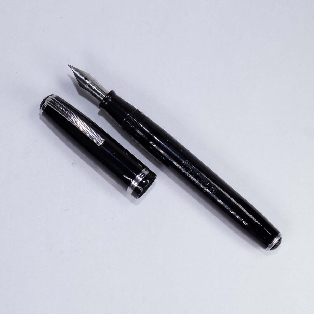 Esterbrook J Fountain Pen, Black, #2550 Fine Nib, Double Jewel – Ozark ...