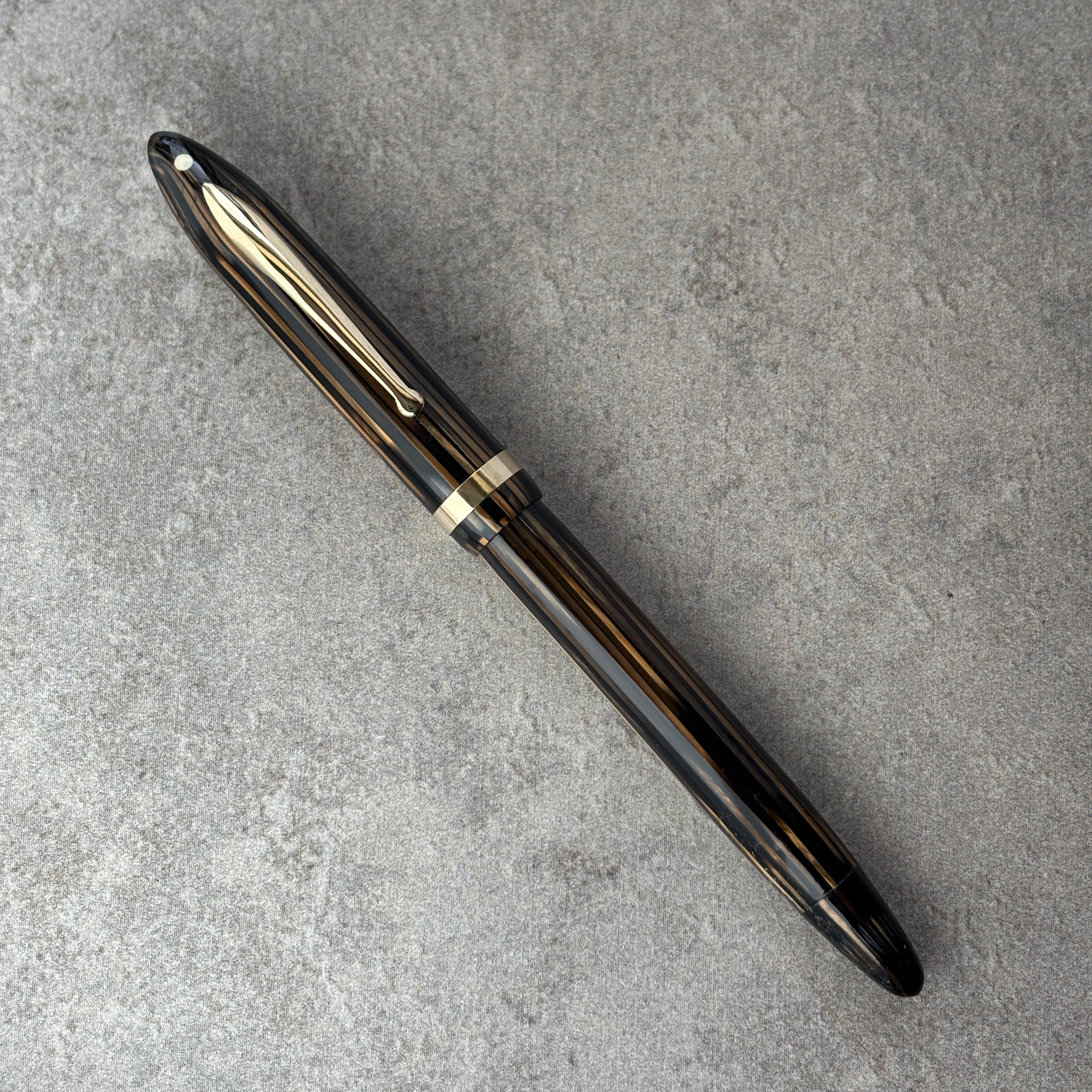 Sheaffer Balance Full Length, Slender- Golden Brown – Ozark Pen Shop